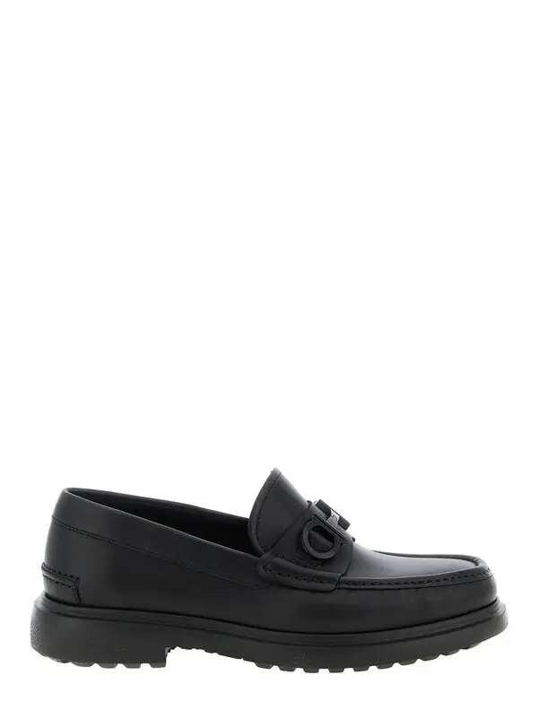 FERRAGAMO Loafers - Black
