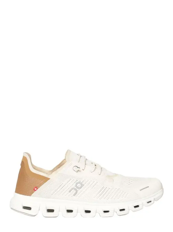 On Lace Up Sneakers - Beige