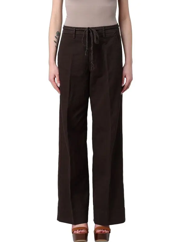 MASON'S Wide Leg Trousers - Brown