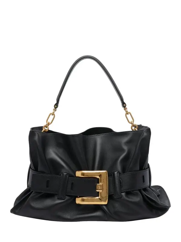Balmain Shoulder Bag - Black