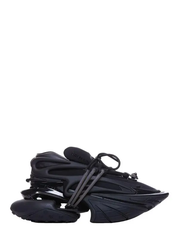 Balmain Lace-up Sneakers - Black