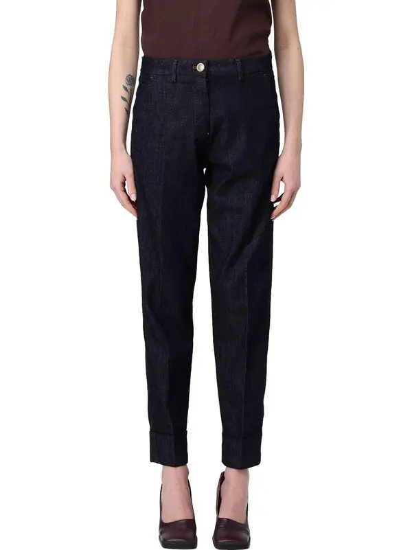 MASON'S Trousers - Navy