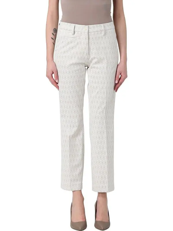 MASON'S Tailored Trousers - Yellow Cream