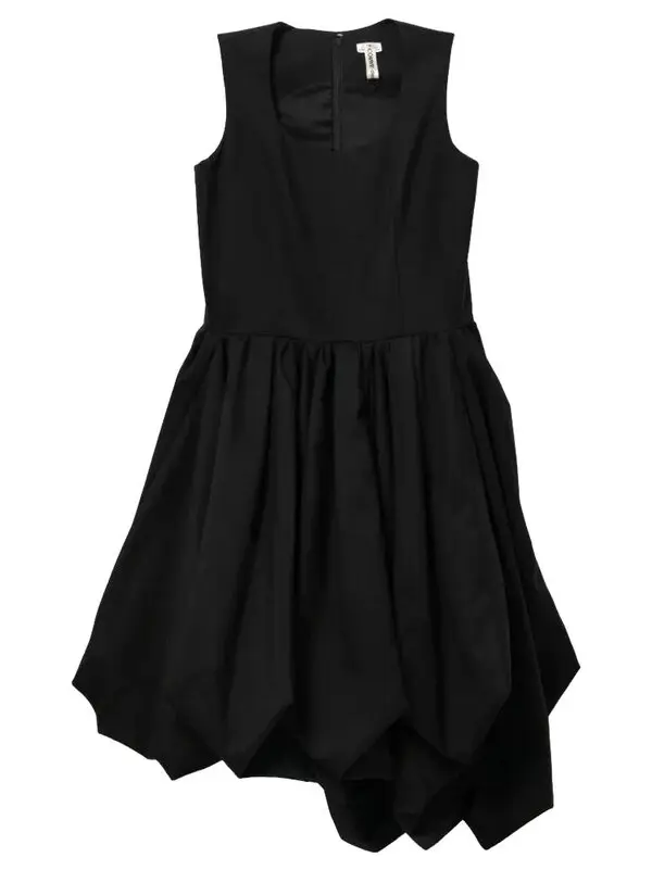 Comme Des Garçons Voluminous Midi Dress - Black