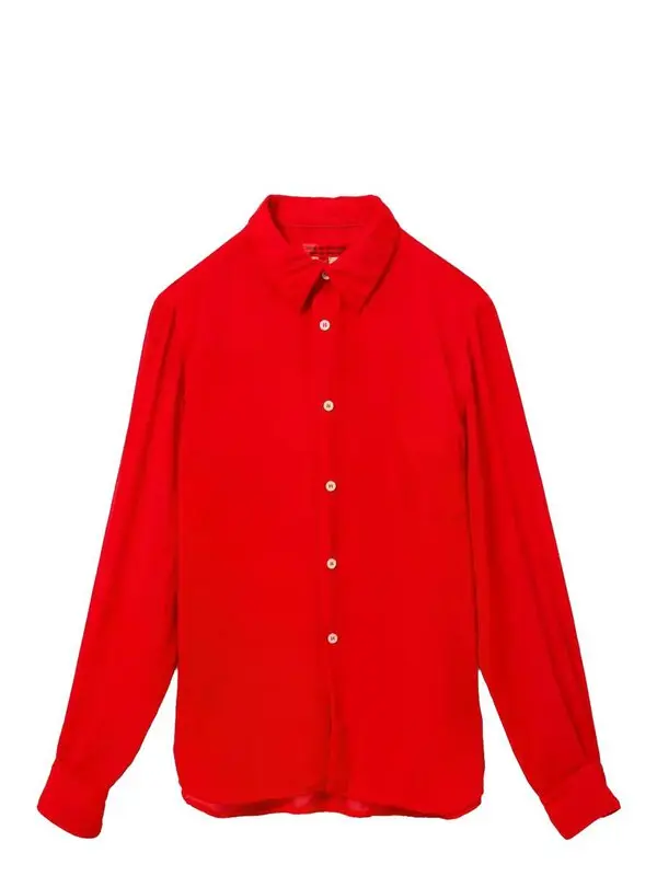 Comme Des Garçons Pocket Button-down Shirt - Red