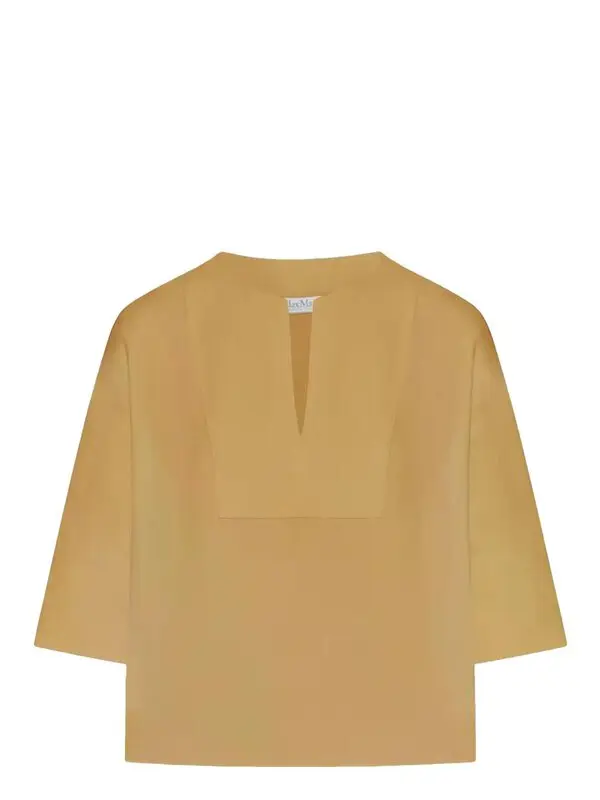 Max Mara V-neck Blouse - Neutrals