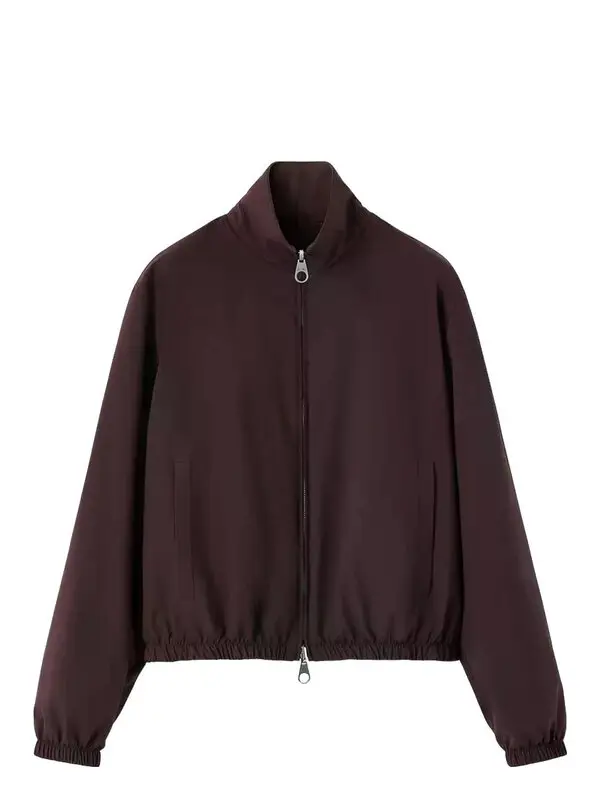 Loro Piana Windmate® Zip Reversible Bomber Jacket - Red
