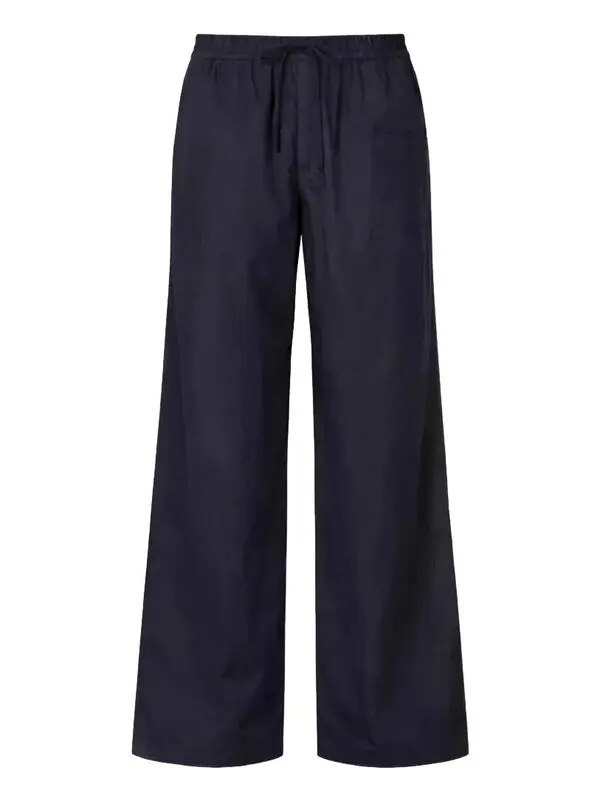 Officine Générale Drawstring Trousers - Blue