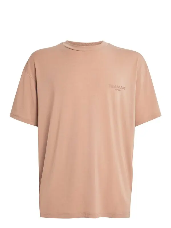 REPRESENT 247 Oversized Team 247 T-shirt - Brown