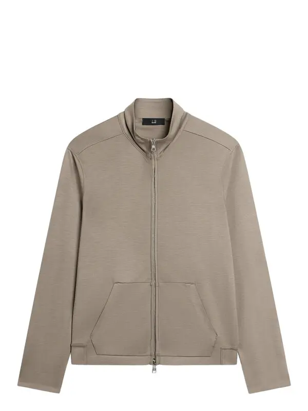 Dunhill Wool-cashmere Track Jacket - Beige