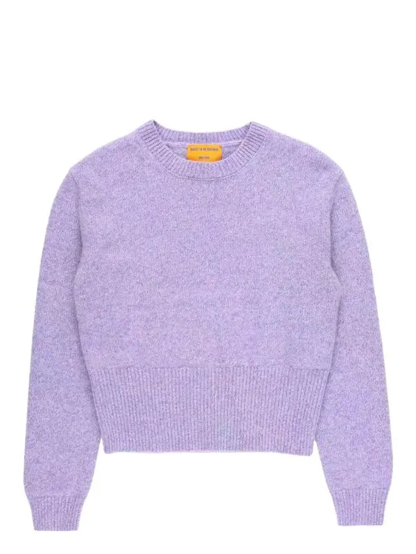 Guest In Residence Crew Knitwear - Purple