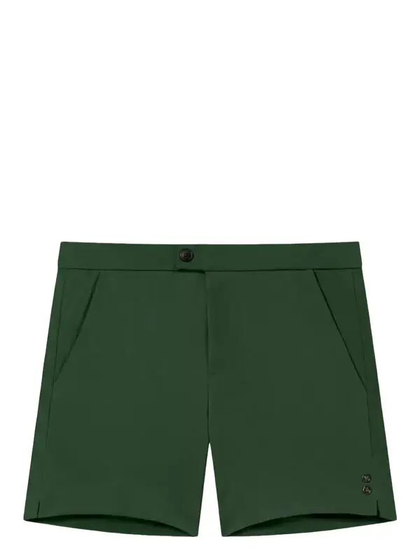 RON DORFF Button-fastening Tennis Shorts - Green