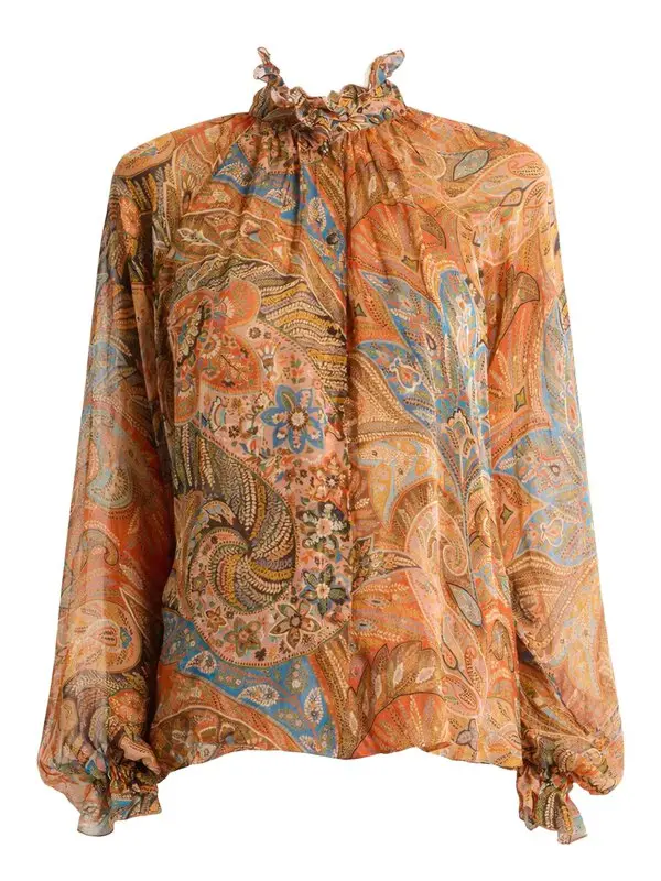 Etro Silk Shirt - Orange