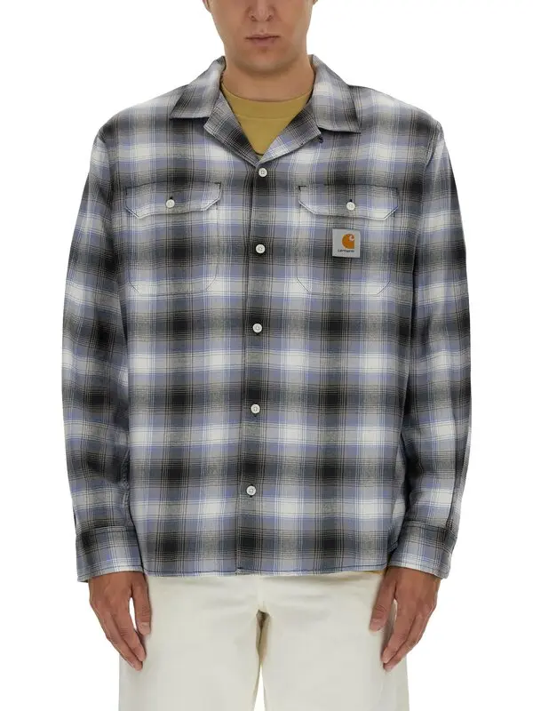 Carhartt Work In Progress Shirt With Logo - Multicolour