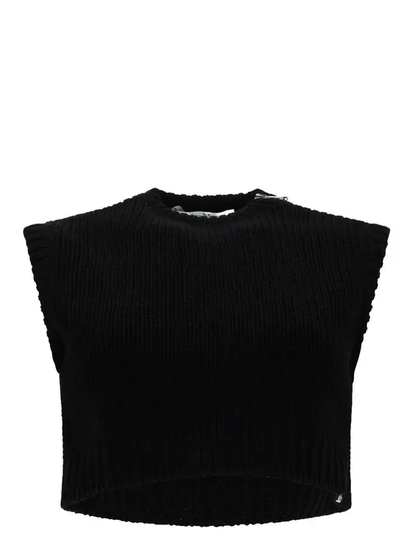 Max Mara Knitted Top - Black