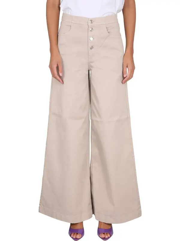 DEPARTMENT 5 Yoko Extraflare Pants - Beige