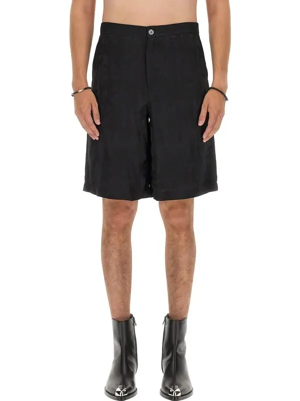 Alexander McQueen Bermuda Shorts - Black