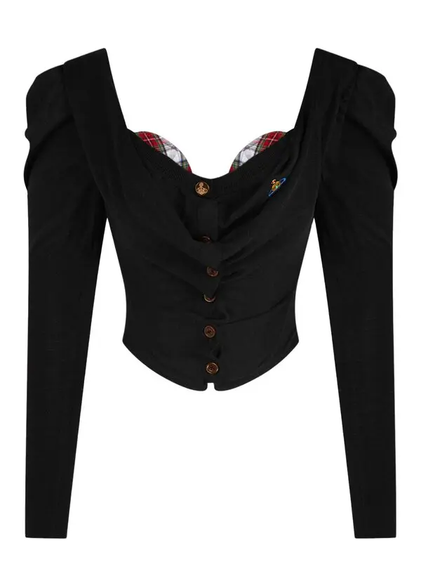 VIVIENNE WESTWOOD Bea Corset Top - Black