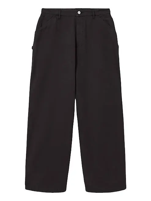 ALLSAINTS Jackson Barrel-leg Trousers - Tanner Black