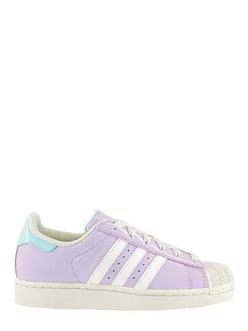 Adidas Superstar Ii Leather Trainers - Almost Pink Offwhite War