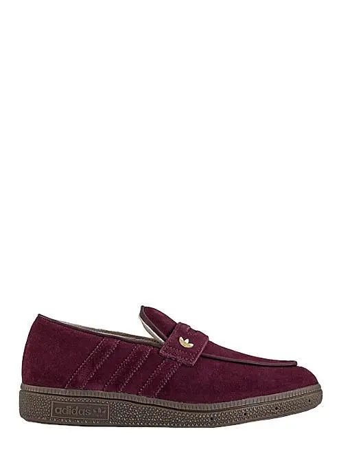 Adidas Handball Spezial Suede Loafers - Maroon Maroon Gum