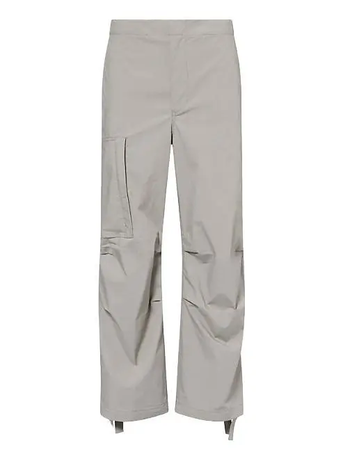 Oakley Cotton-blend Cargo Tech Trousers - Cement