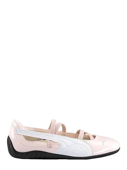PUMA Speedcat Leather Ballet Flats - Jasmine Flower Puma Blac