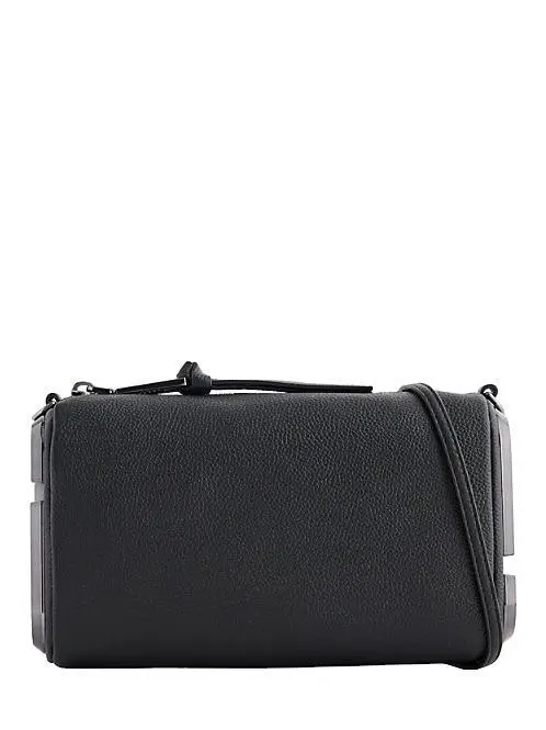 Marc Jacobs Snapshot Leather Shoulder Bag - Black