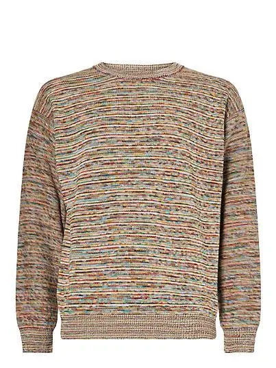 Paul Smith Artist Stripe Cotton Knit Jumper - Multicolour