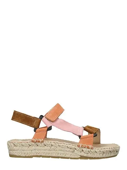 Manebí Suede Hiking Sandals - Pink Comb