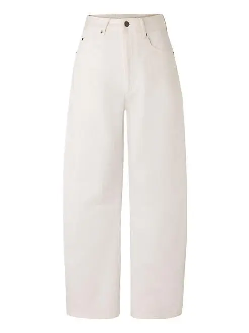 Soeur Eliott Relaxed-fit Denim Jeans - Blanc
