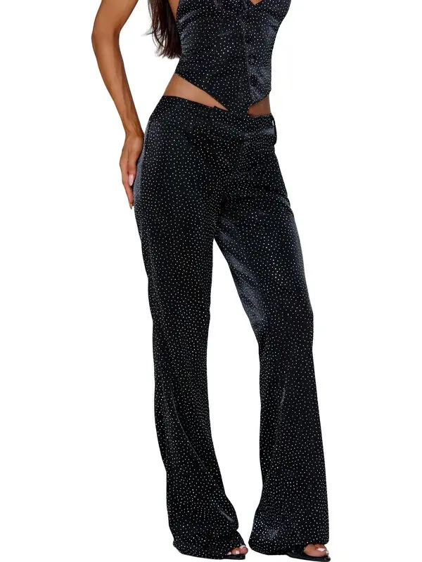 OUTCAST Mariais Sparkle Pant - Black