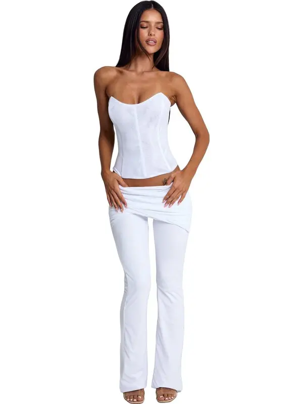 OUTCAST Lexari Corset Top - White
