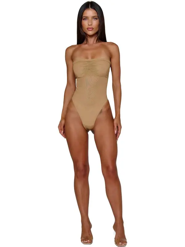 OUTCAST Lunette Bodysuit - Tan