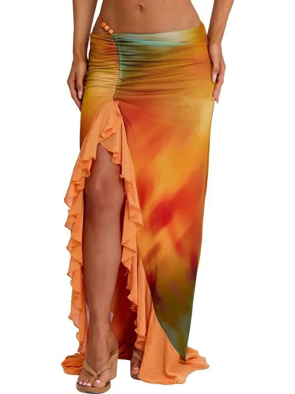 OUTCAST Kezzia Maxi Skirt - Print