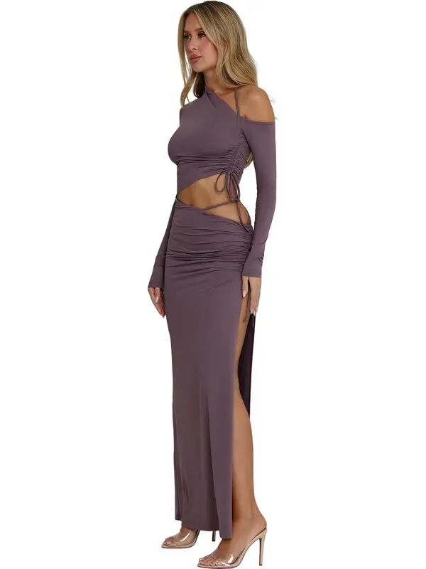 OUTCAST Seraya Maxi Dress - Purple