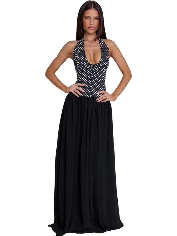 OUTCAST Rylie Maxi Dress - Black