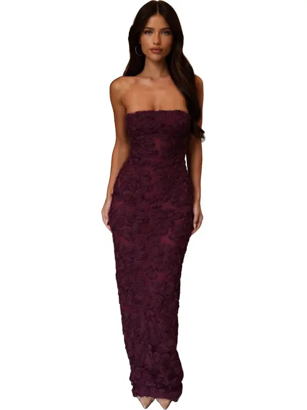 OUTCAST Carlo Maxi Dress - Purple