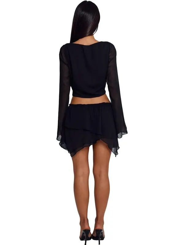 OUTCAST Feena Mini Dress - Black