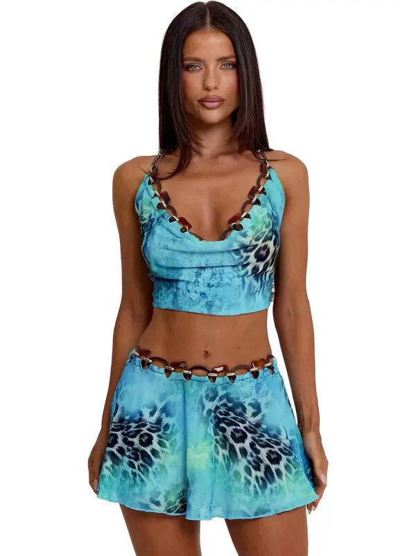 OUTCAST Vionette Whitsundays Top - Print