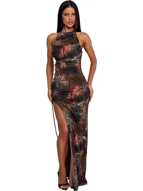 OUTCAST Collete Teena Maxi Dress - Print