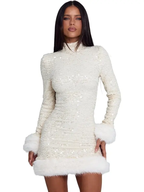 OUTCAST Omeya Mini Dress - White