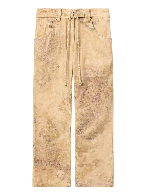 Isabel Marant Camila Printed Pants - Desert