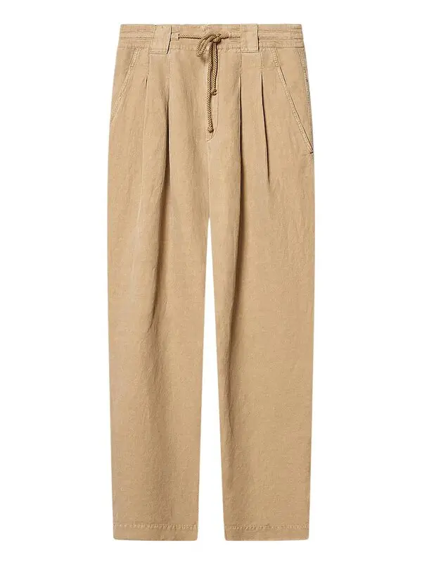 Isabel Marant Sirius Pleated Pants - Beige
