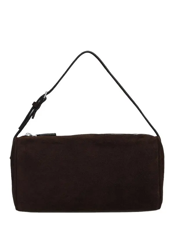 THE ROW 90's Suede Shoulder Bag - Brown