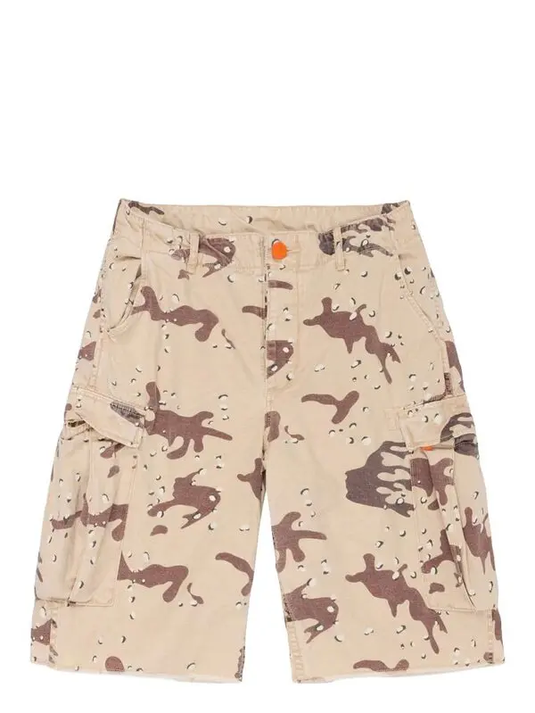 HELLSTAR Camo Shorts - Brown