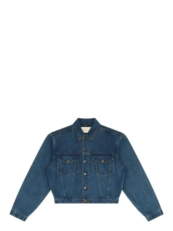 ENTIRE STUDIOS Shrunken Denim Jacket - B