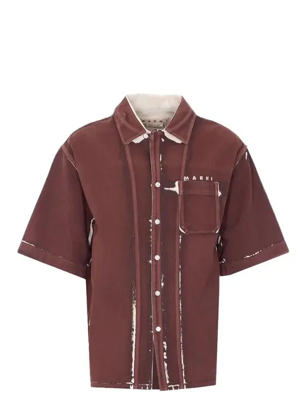 Marni Shirt Tobacco - Brown