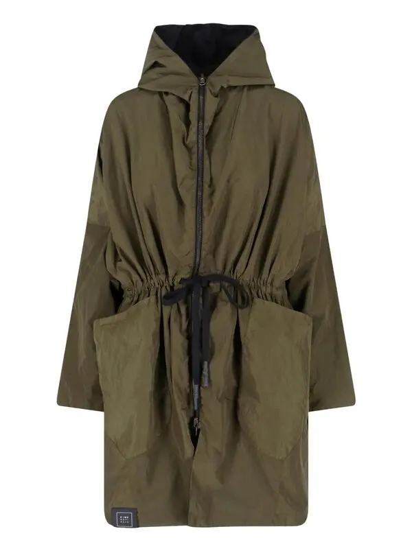 KIMONORAIN Reversible Parka - Green