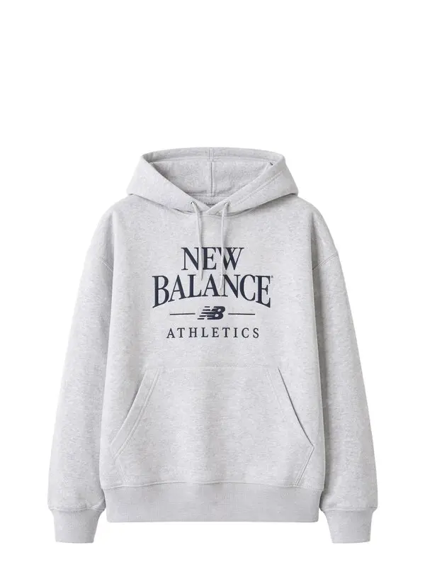NEW BALANCE Trackside Fleece Hoodie - Grey